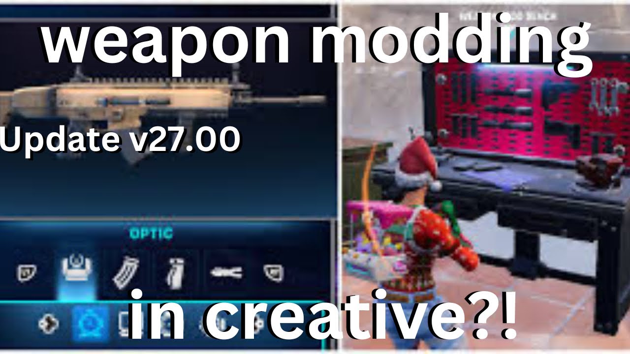 FORTNITE CREATIVE UPDATE v27.00 - YouTube