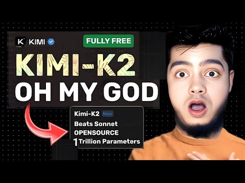 Kimi K2 vs Claude Opus & Sonnet: FREE 1-Trillion Open-Source AI Model with Free API Access - YouTube