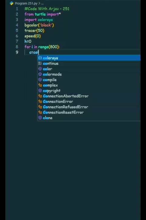 Python Turtle Graphic Design😜😜🥰🥰 Python Coding Status 😍😜 Shorts Programming Turtle Python 