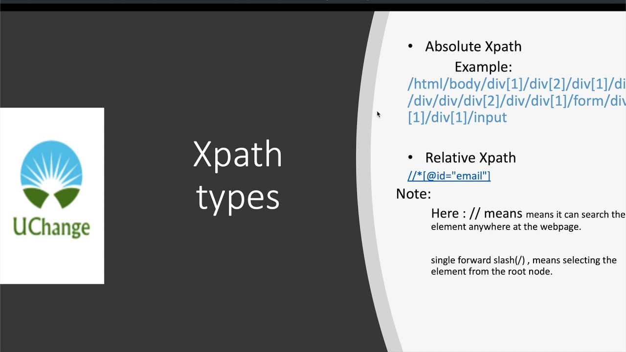 create / locate Xpath selenium locator - YouTube