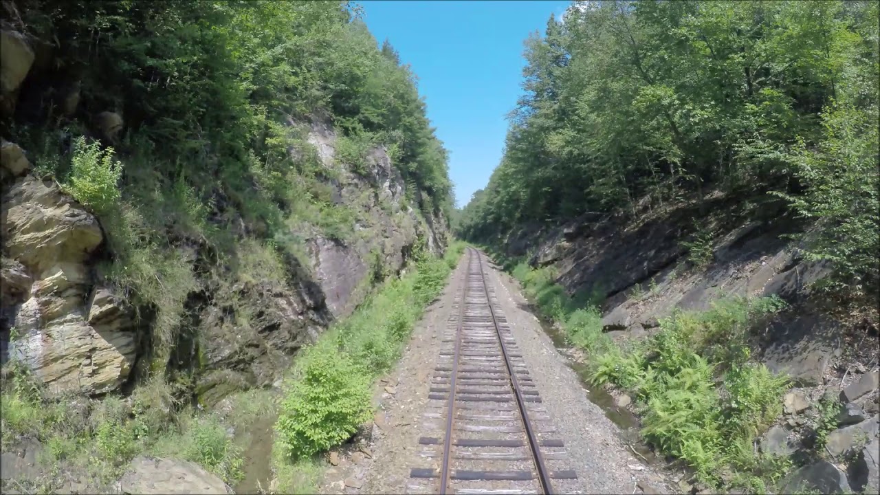 [HD] Locomotive ride: Naugatuck Railroad Thomaston to Torrington - YouTube
