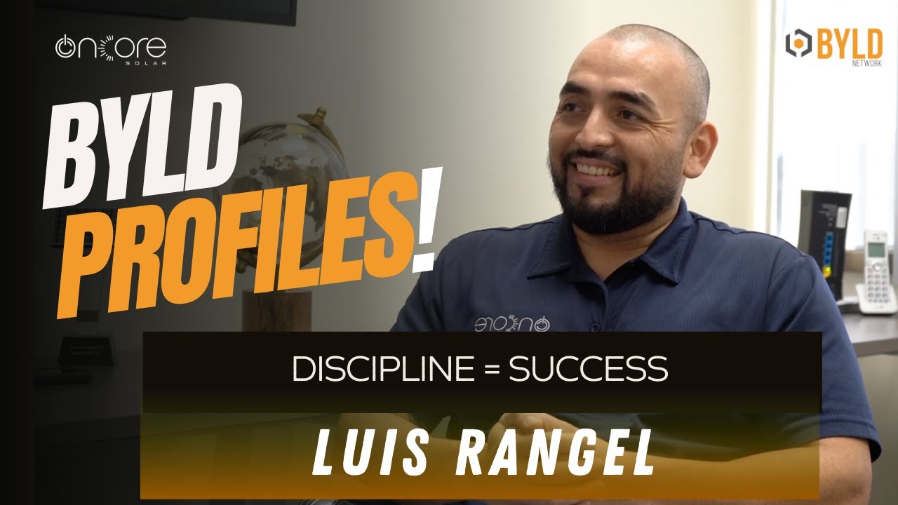 From Barber to Solar Manager | BYLD Profiles with Luis Rangel - YouTube