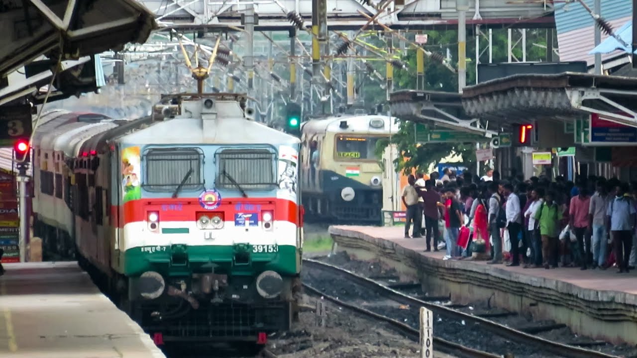 Acknowledgement from Loco Pilot | Vijayawada WAP7 with Charminar ...