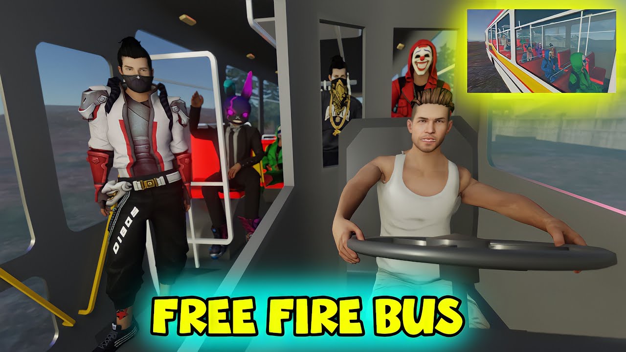 Free Fire Bus | ফ্রি ফায়ার এ বাস আসলে কেমন হবে 😂🤣 । Dibos Gaming - YouTube