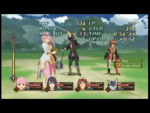 [Tales of Vesperia] Estelle Gameplay - YouTube