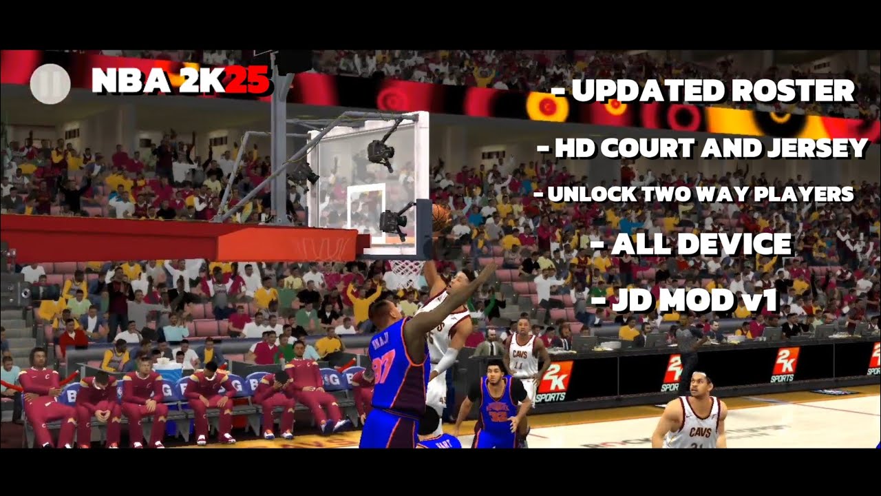 NEW NBA 2K25 ANDROID GAMEPLAY | AB RE-NEW MOD BY HAIZAKI FIX | UPDATED ...