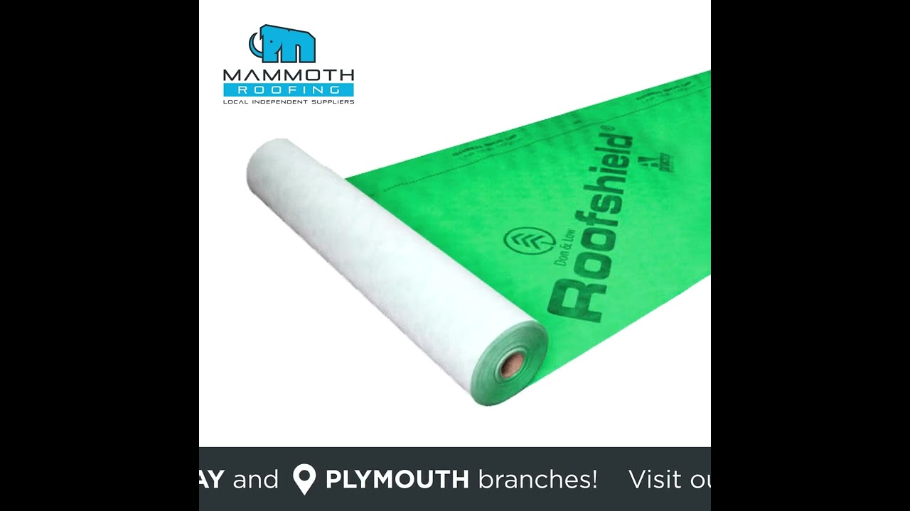 Roofshield Membrane - YouTube