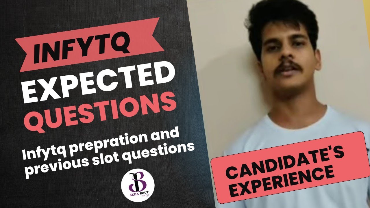 InfyTQ Previous slot questions | Infosys InfyTQ Preparation | Candidate experience #2 - YouTube