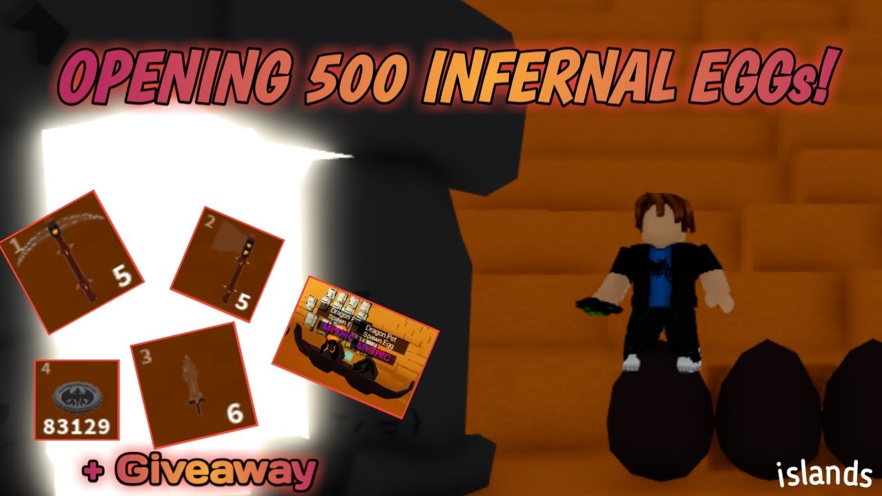 Opening 500 Infernal Dragon Eggs !! Its worth it or not ? [Roblox ...
