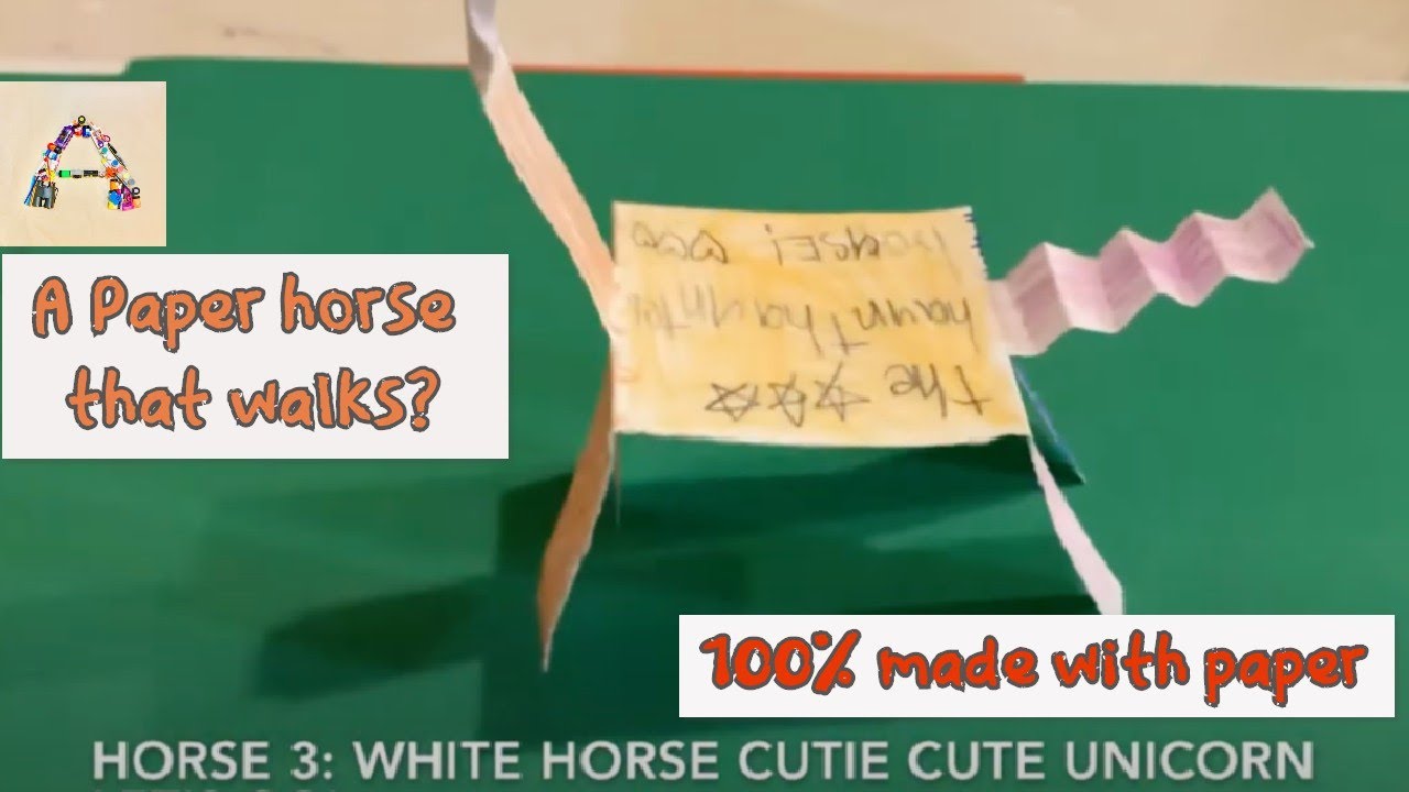 Paper Horse That Walks How To Make Video YouTube paper-horse-that-walks-how-to-make-video-youtube