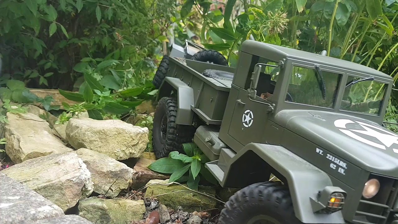 Cross-rc HC4 and trailer US army - YouTube