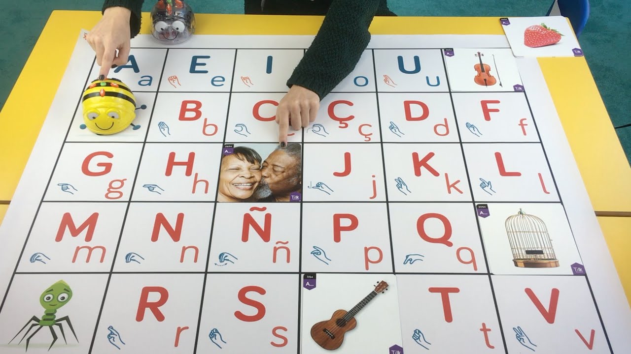 BESO empieza por... B. Juego con las LETRAS y BEE BOT - YouTube