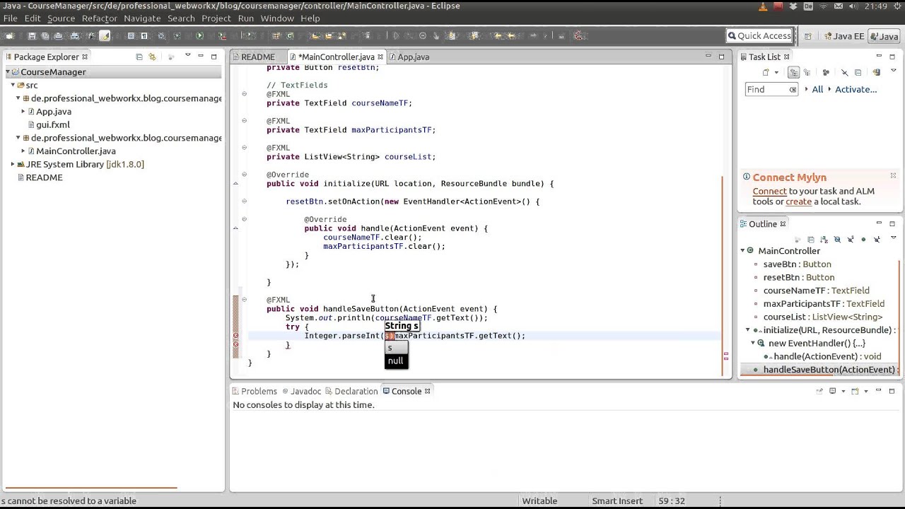 02 Javafx Tutorial Youtube