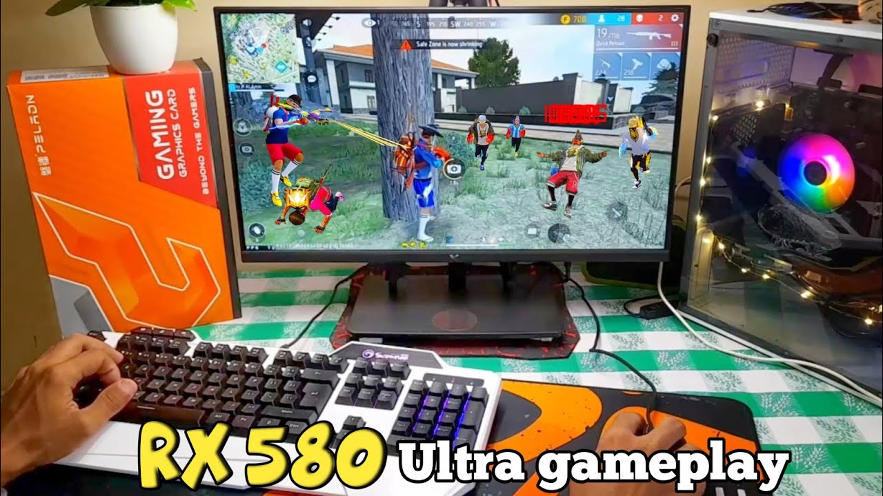 intel core i5 16gb ram gaming test | bluestacks 5 ff gameplay | ff ...