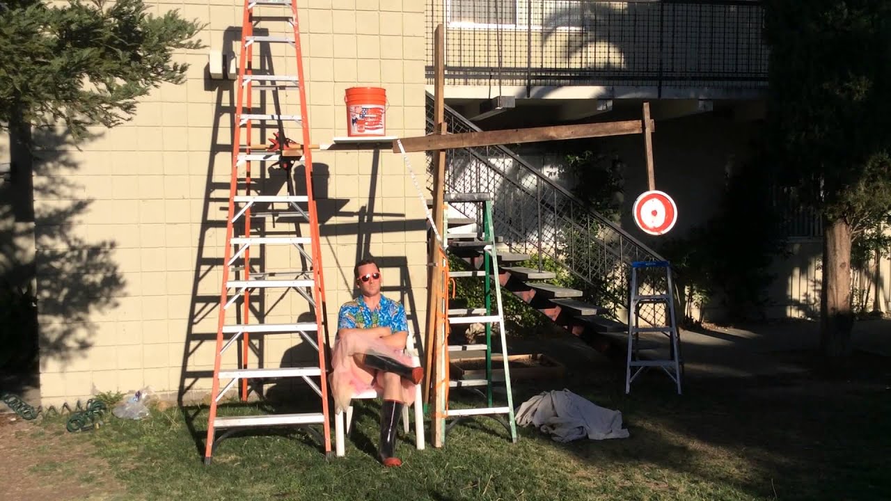 Ice bucket challenge reverse dunk tank - YouTube