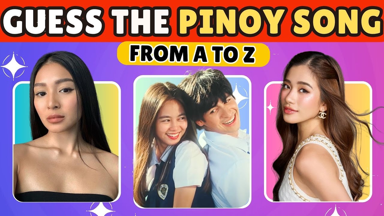 Guess the Pinoy Song from A to Z Challenge! - YouTube
