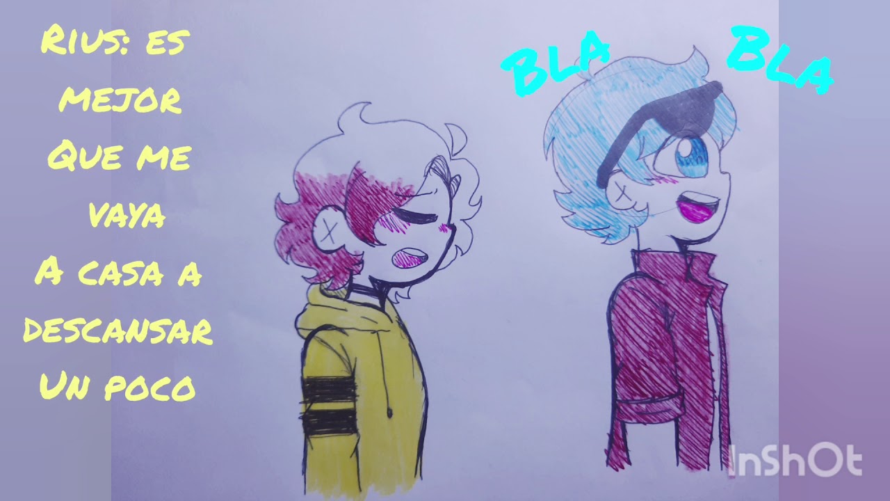Comic Riumba ️🤍 ÙwÚ | solo un favor? (:'v necesito ayuda) - YouTube