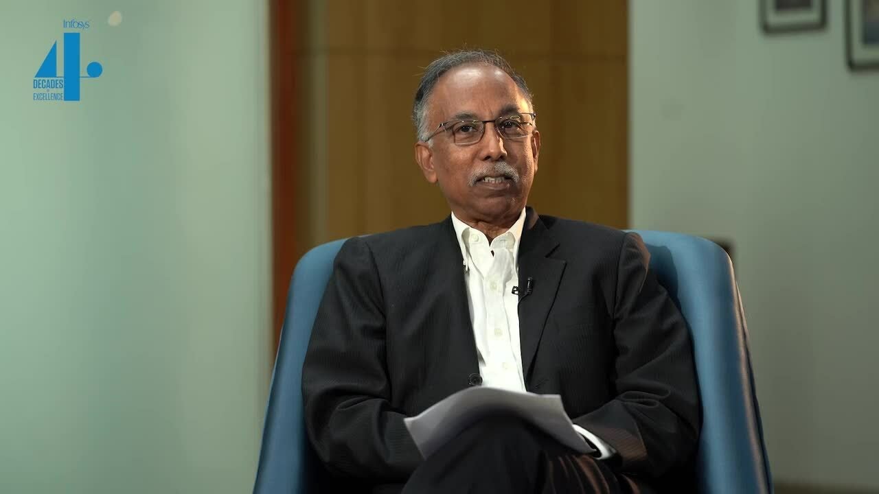 Listen to SD Shibulal as Infosys commemorates four decades of ...