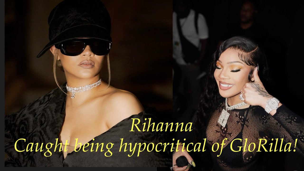 Rihanna called being hypocritical of rapper GloRilla! #rhianna # ...