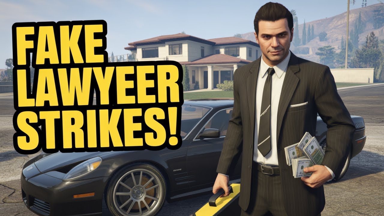 FAKE Lawyer Scam IN GTA 5 RP (Funny!!!) - YouTube