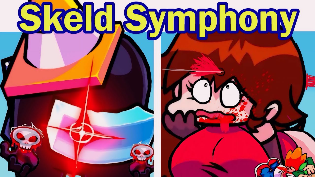 Friday Night Funkin' VS Among Us: Skeld Symphony V2 FULL WEEK ...