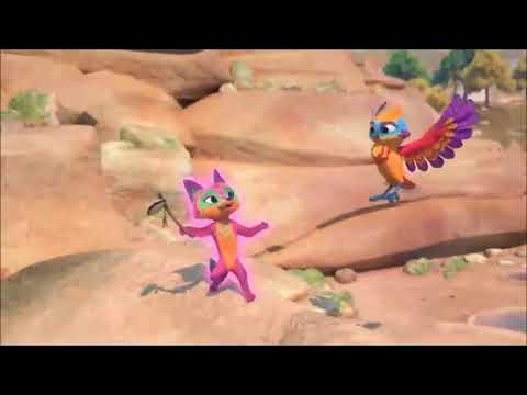 Spirit Rangers - Summer Skycedar transforms into Red Hawk - YouTube