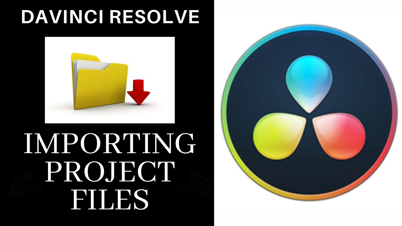 Importing Project Files And Relink Media In DaVinci Resolve YouTube Importing Project Files And Relink Media In DaVinci Resolve YouTube