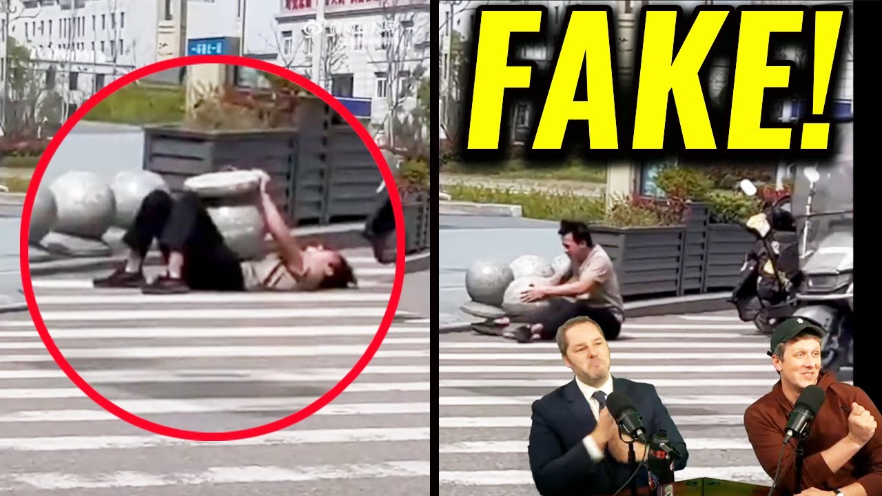 China’s FAKES Are Getting Ridiculous! Fake Road Bollards Used For ...
