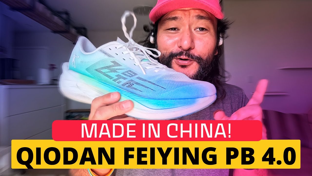 Tênis com Placa da China | QIODAN Feiying PB 4 0 - YouTube