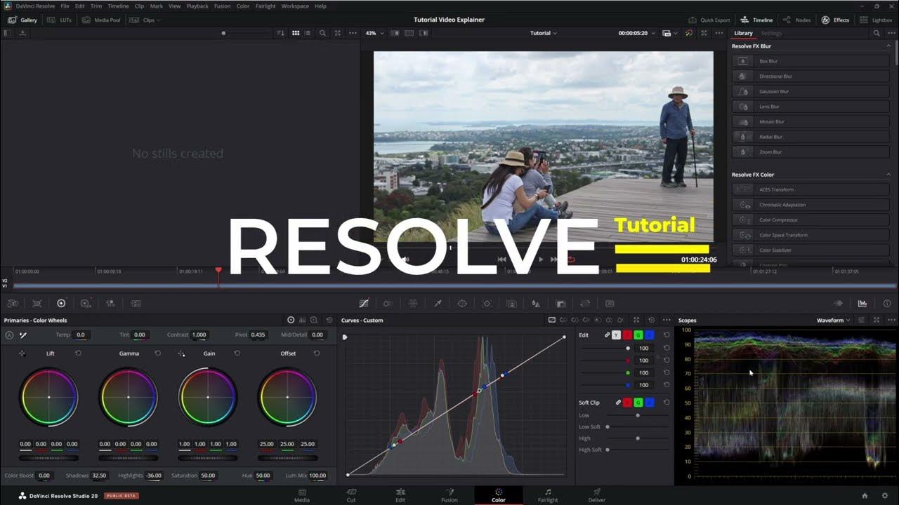 How to Highlight the Area You're Grading Using Scopes in Resolve 20 (Beginner Tutorial) - YouTube