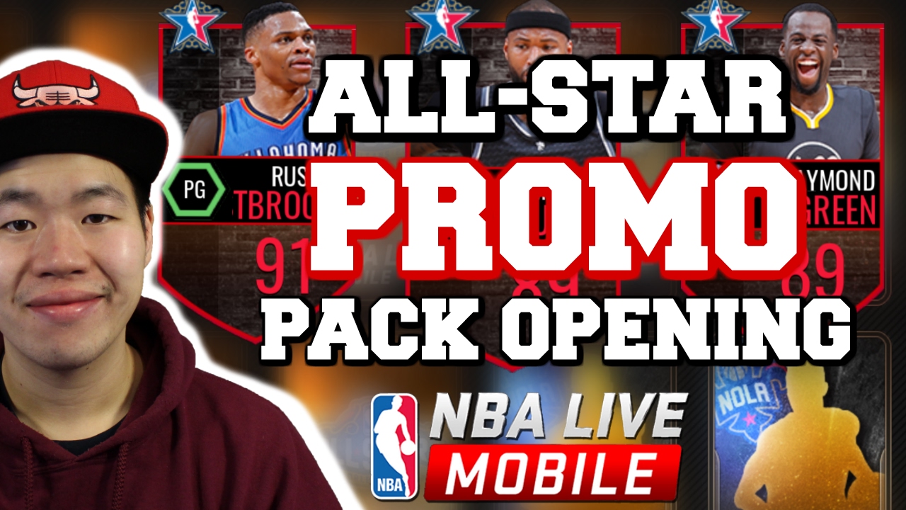 All-Star Pack Opening - Insane AllStar Reserve Pull - Nba Live Mobile ...