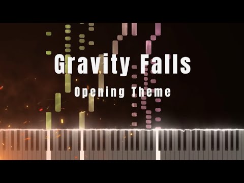 Gravity Falls - Opening Theme ㅣ Relaxing Piano - YouTube