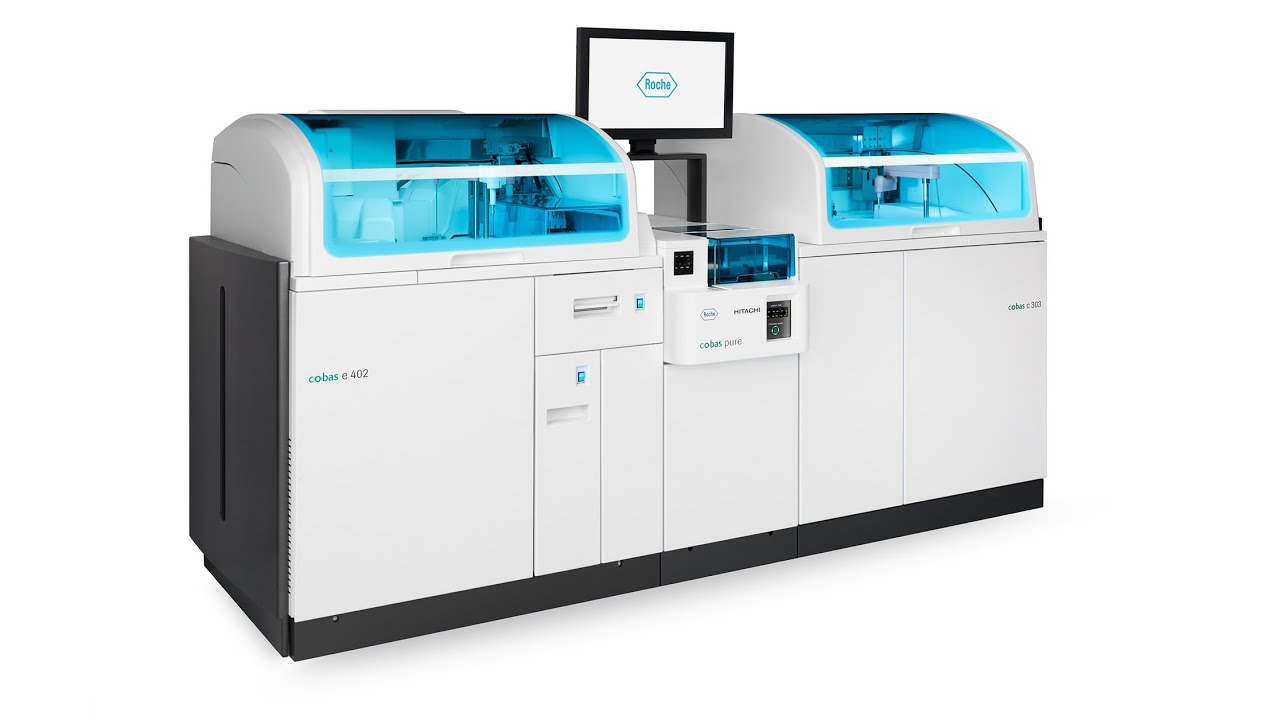 How to save and search the data on Roche cobas c 402 and cobas e 303?# ...