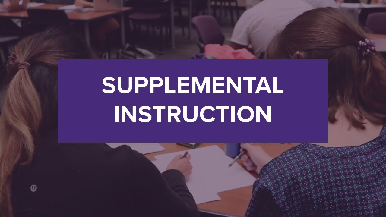 Supplemental Instruction - LSU Center for Academic Success - YouTube