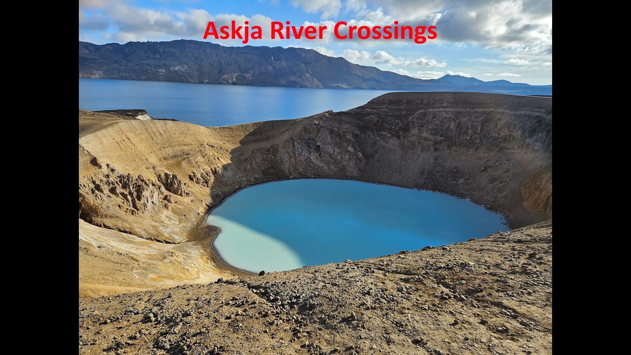 Askja River Crossings -- Iceland Highlands - YouTube