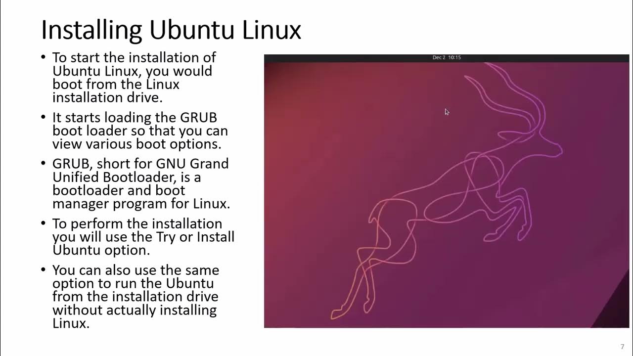 CompTIA A+ 09-01b Operating Systems Linux-Part 2-Installing Linux including Installing Ubuntu ...
