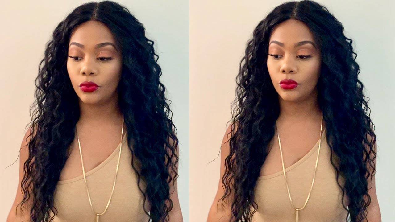 Perfect Beach Curls - $20 Sensationnel Anya Wig - YouTube