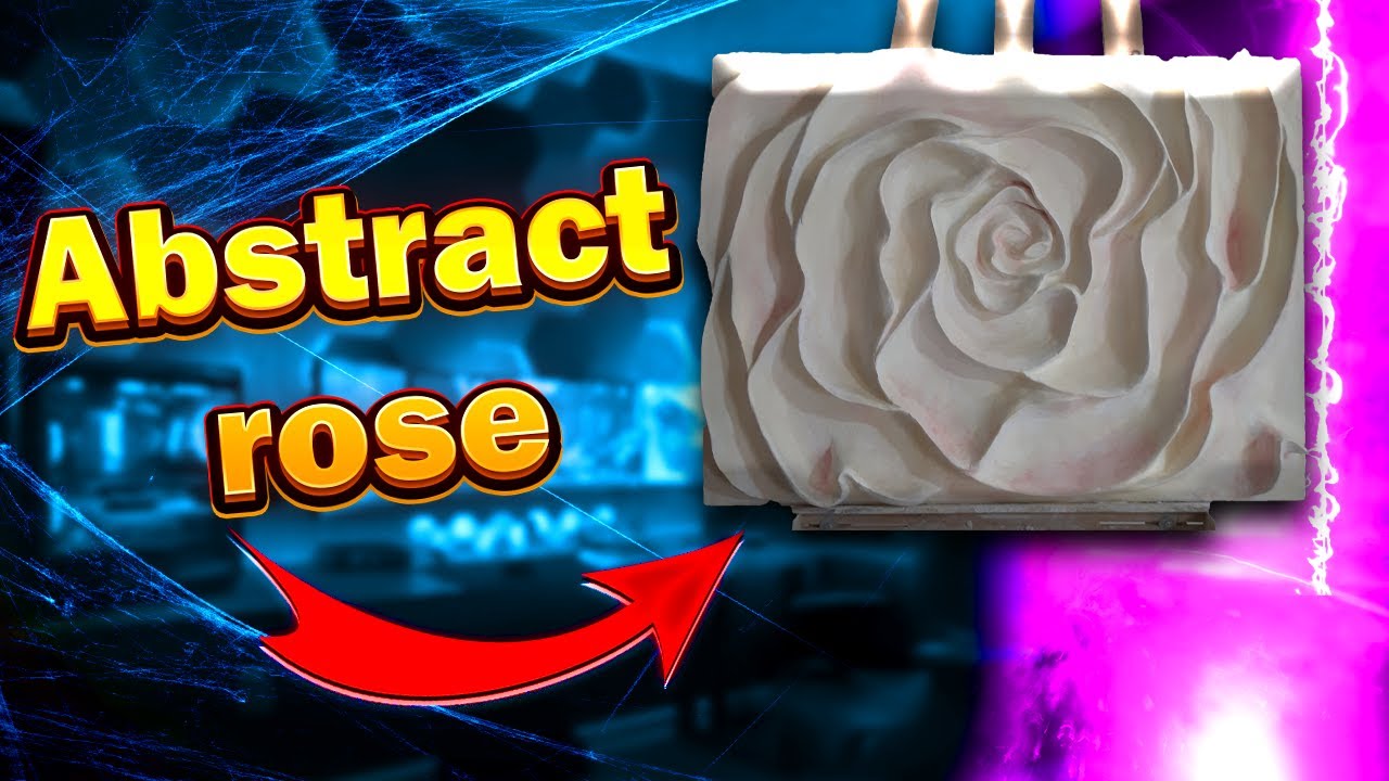 How to make an abstract rose?🌹 - YouTube