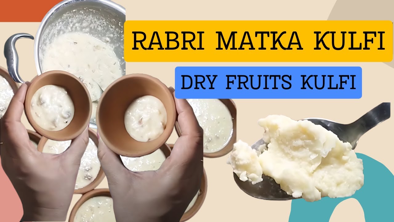 Rabri Matka Kulfi sirf ₹10 mein💃रबड़ी मटका कुलफी | मावा कुलफी | Dry ...