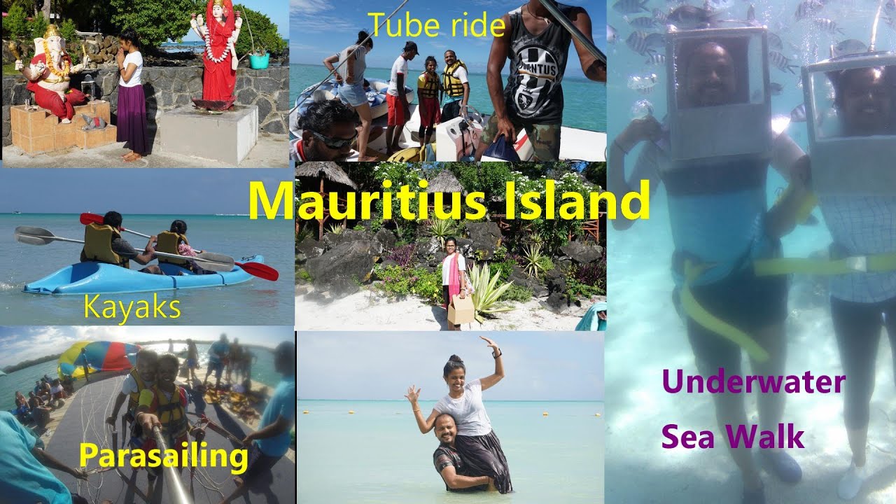Chennai to Mauritius honeymoon travel tamil vlog, Parasailing ...