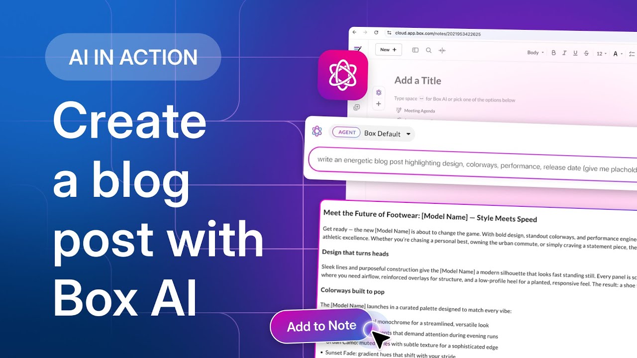From Blank Page to Blog Post: Creating Content Instantly with Box AI ...