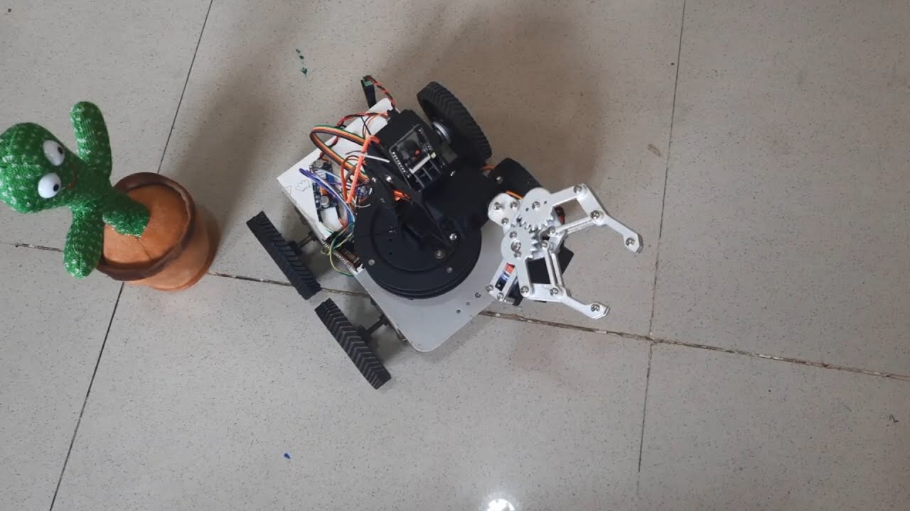 Arduino Rp2040 Raspberry Pi Pico W Based Mobile Robotic Arm With On 1925