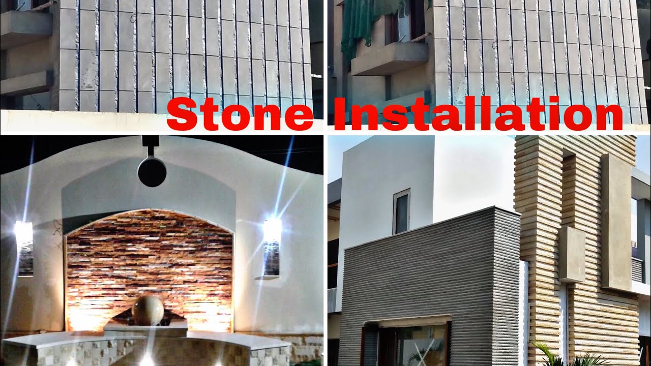 How to Install Veneer Stone, NATURAL STONE , CONSTRUCTION TECHNIQUE ...