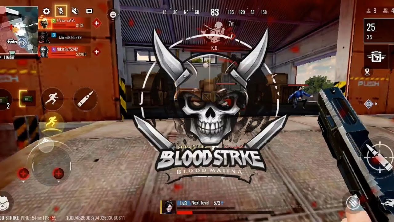 Full Gameplay of BloodStrike mobile Battle Royal - YouTube