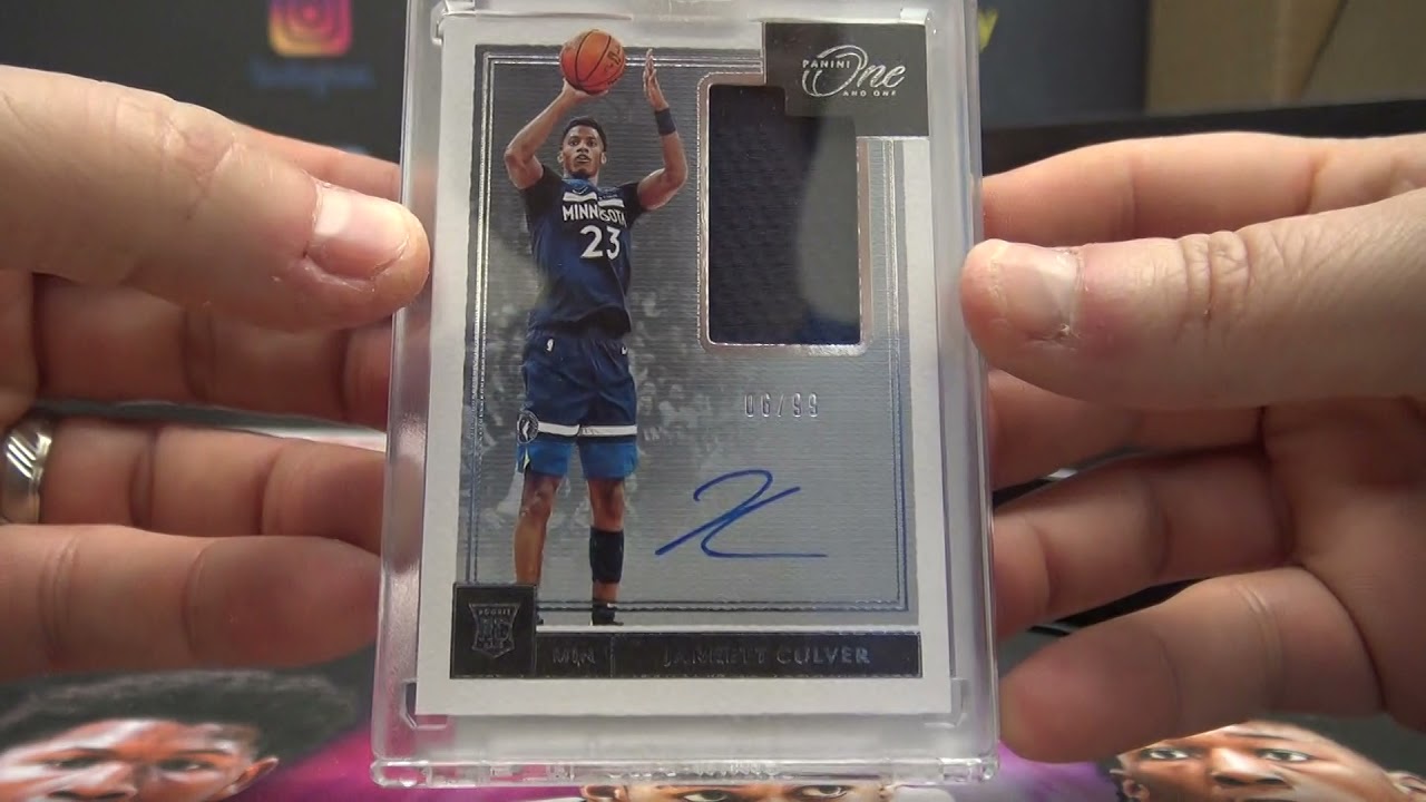 Ray's 2019/20 Panini One & One NBA Basketball Box Break - YouTube
