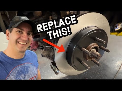 How To Replace 2006-2010 Ford Explorer Rear Brake Rotors and Pads - YouTube