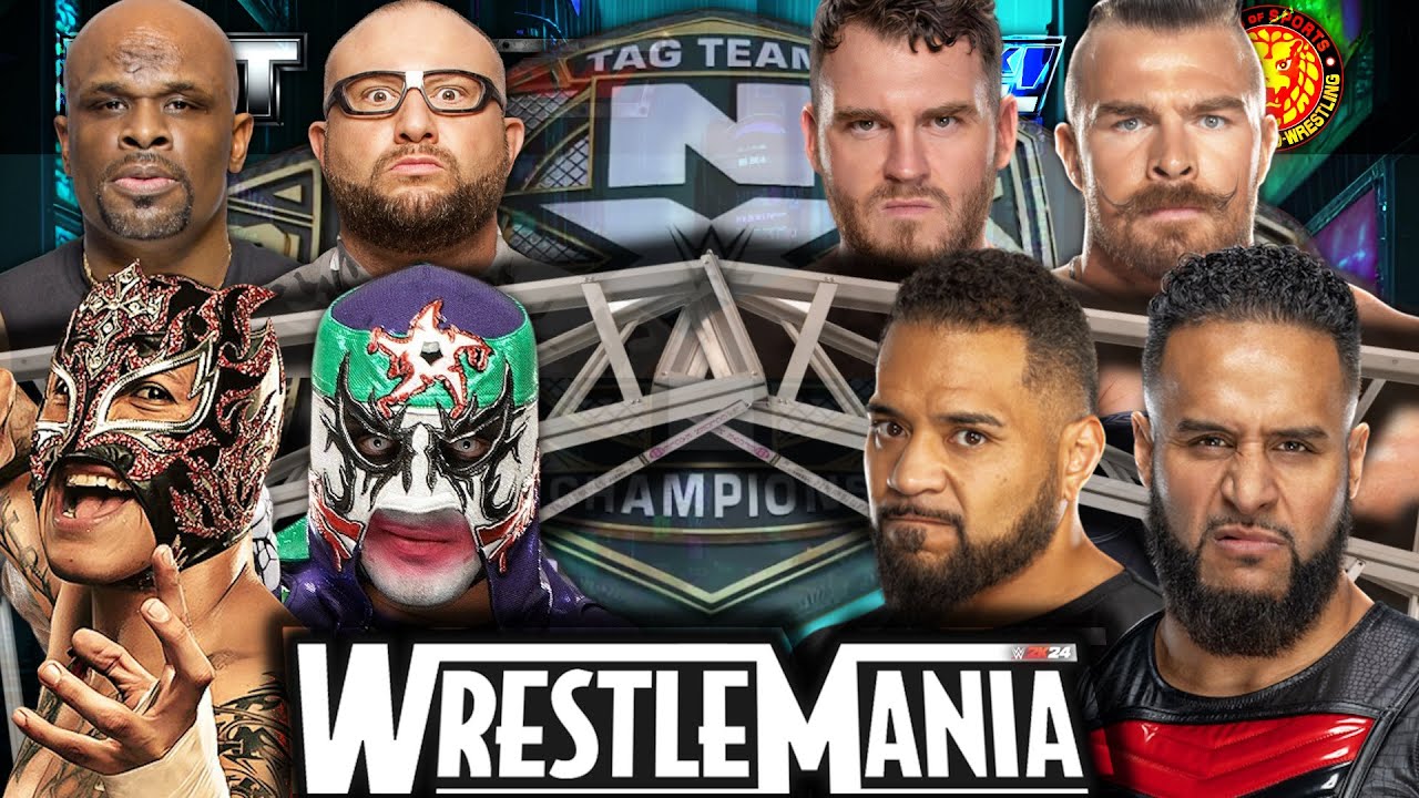 LUCHA BROTHERS vs G.O.D. vs DUDLEY BOYZ vs GALLUS | 203 | WWE 2K24 ...