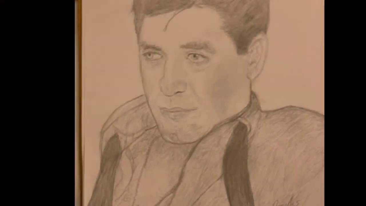 Artbyevangelos.com pencil sketch drawing 🏼 of legendary actor Jerry ...
