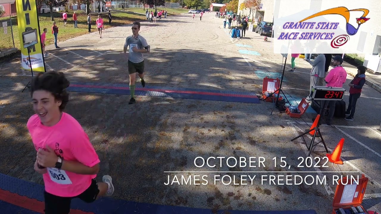 James Foley Freedom Run 5K, Rochester, NH, 10/15/2022 - YouTube