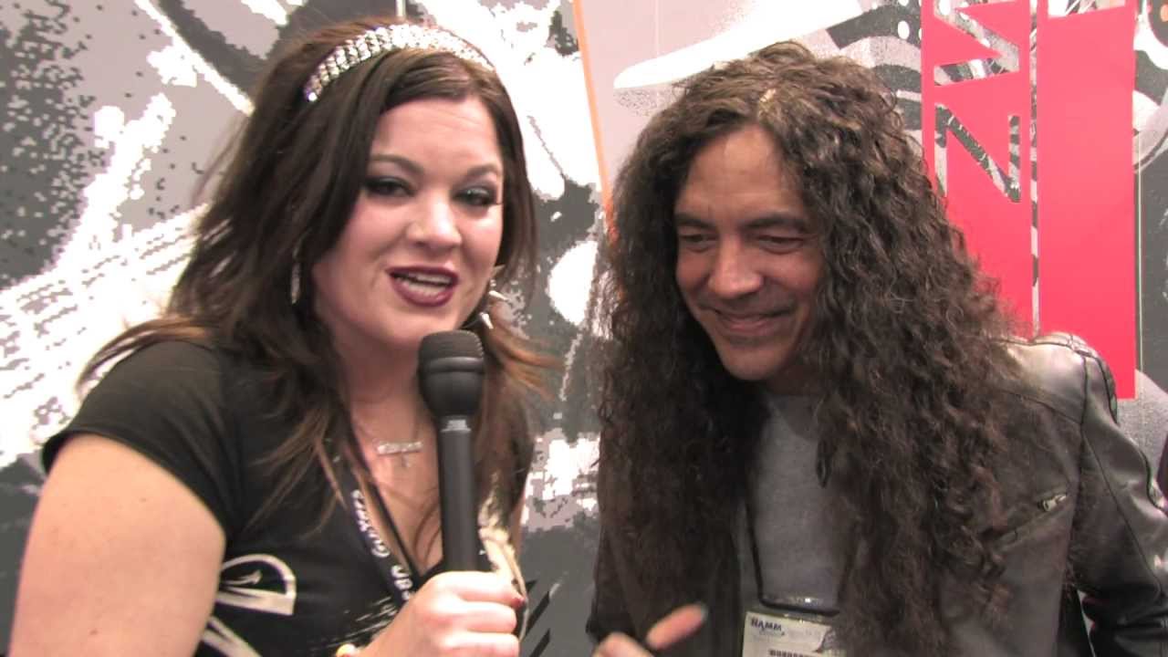 SDMETALROCKS - NAMM 2012 - MzHollyw00d w/ Mike Inez, bassist for Alice ...